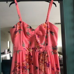 eva mendes for New York & Company | Dresses | Plus Size Floral Maxi ...